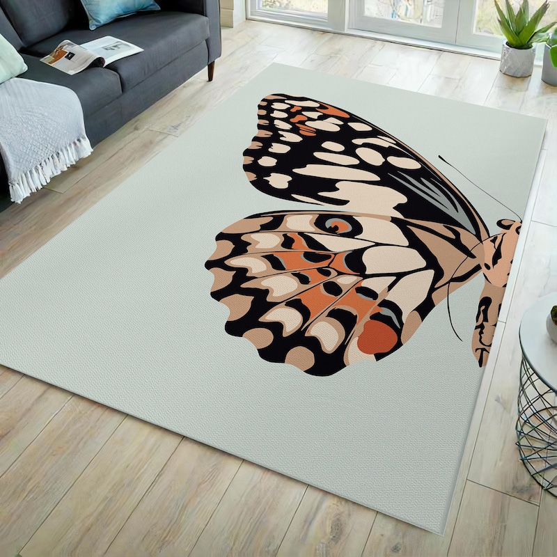 Butterfly Rug - Etsy
