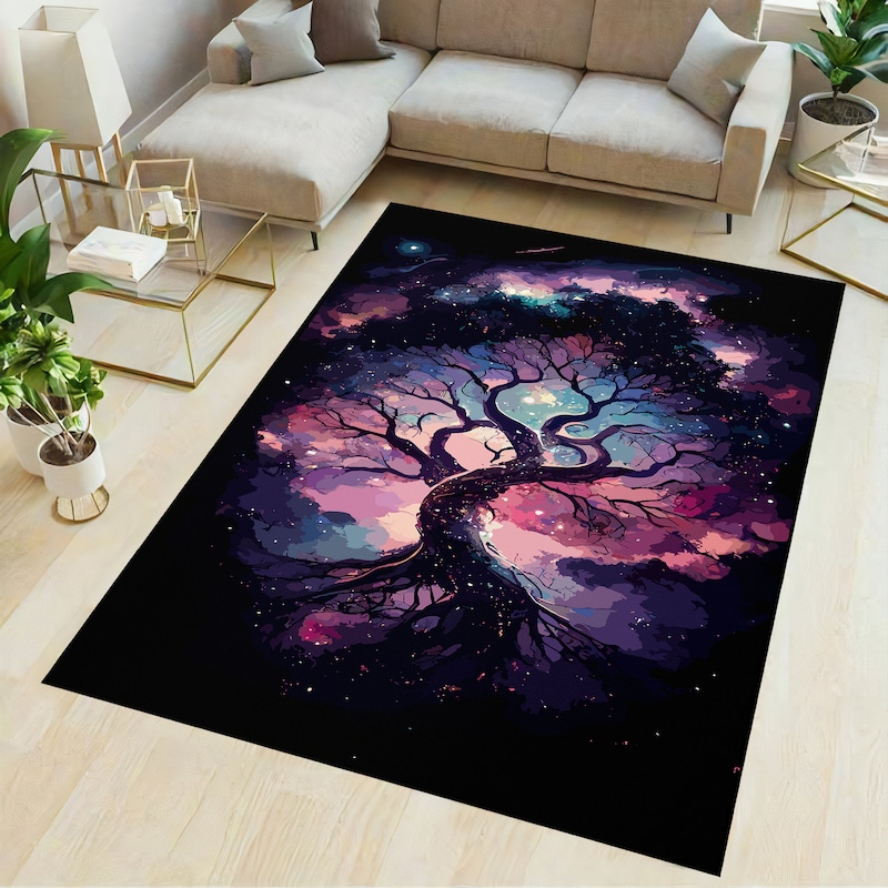 Galaxy Rug - Etsy