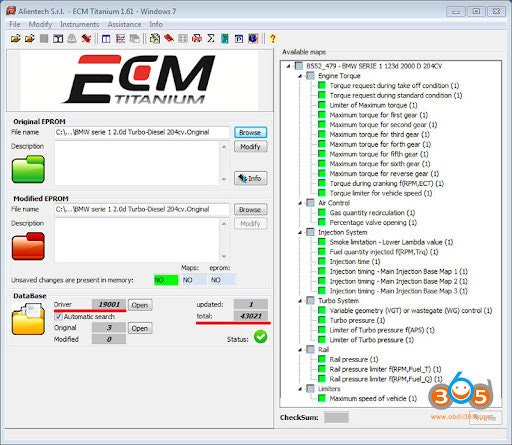 ECM Titanium 1.61 ALIENTECH Pack - Etsy