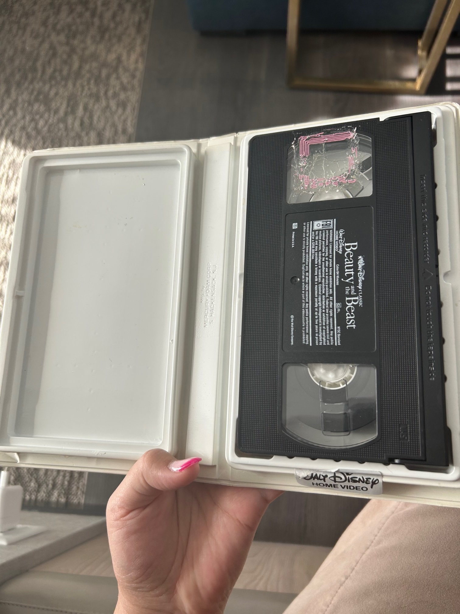 Beauty and the Beast 1325 VHS - VERY RARE "pre-release" - Etsy