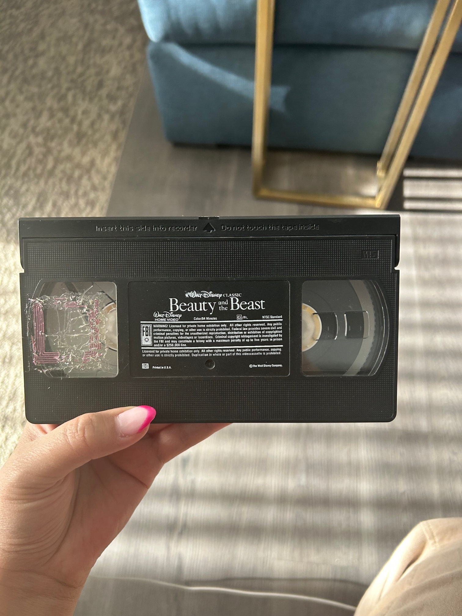 Beauty and the Beast 1325 VHS - VERY RARE "pre-release" - Etsy