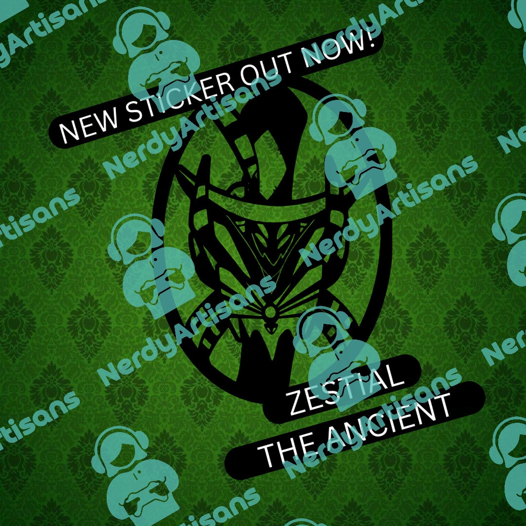 Hazbin Hotel Inspired - Zestial Vinyl Decal Sticker - Etsy