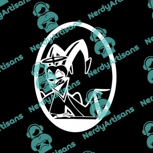 Hazbin Hotel Inspired Adam Vinyl Decal Sticker - Etsy