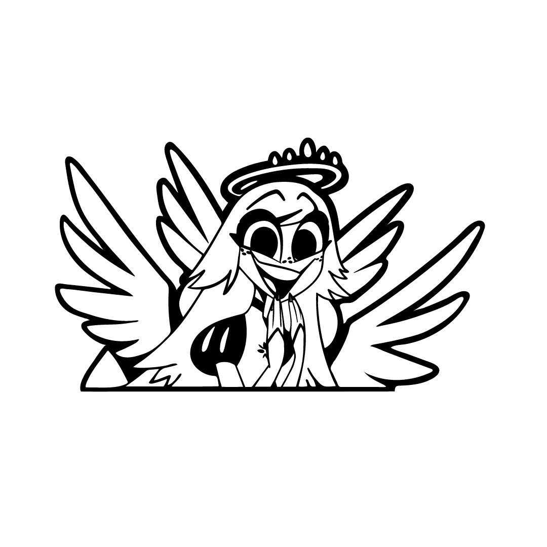 Hazbin Hotel Inspired Emily Vinyl Decal Sticker - Etsy