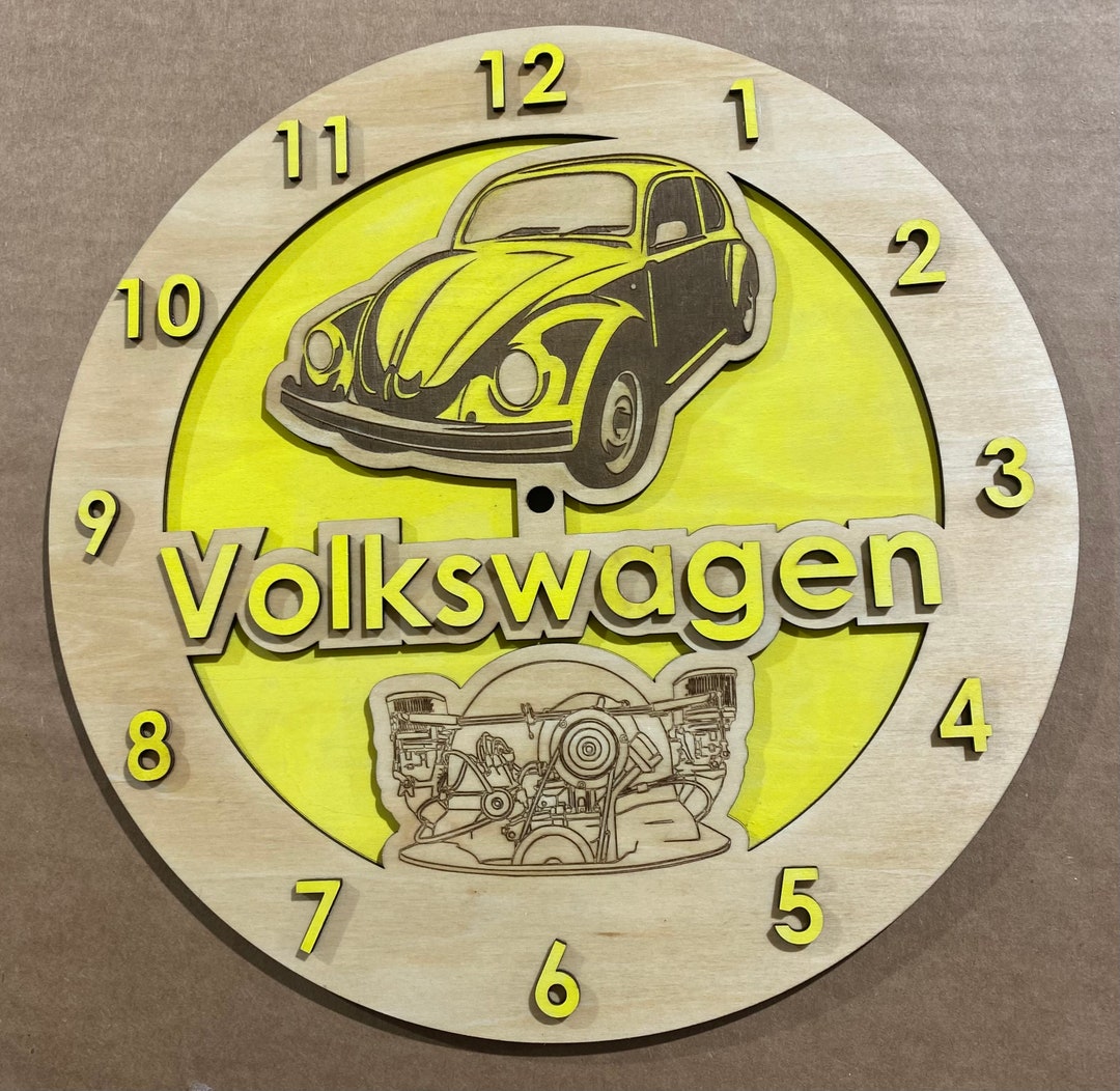 VW Bug Clock - Etsy