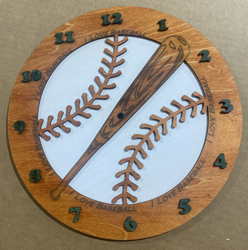 Baseball Clock - Etsy