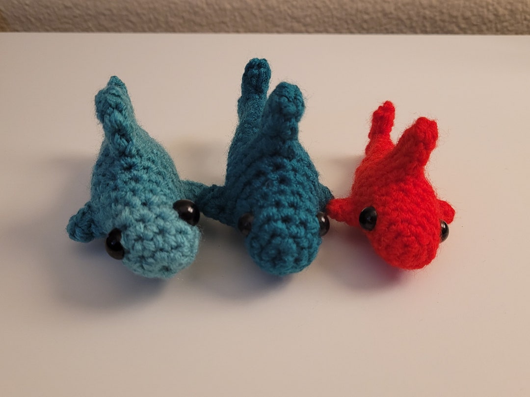Mini Crochet Shark - Etsy