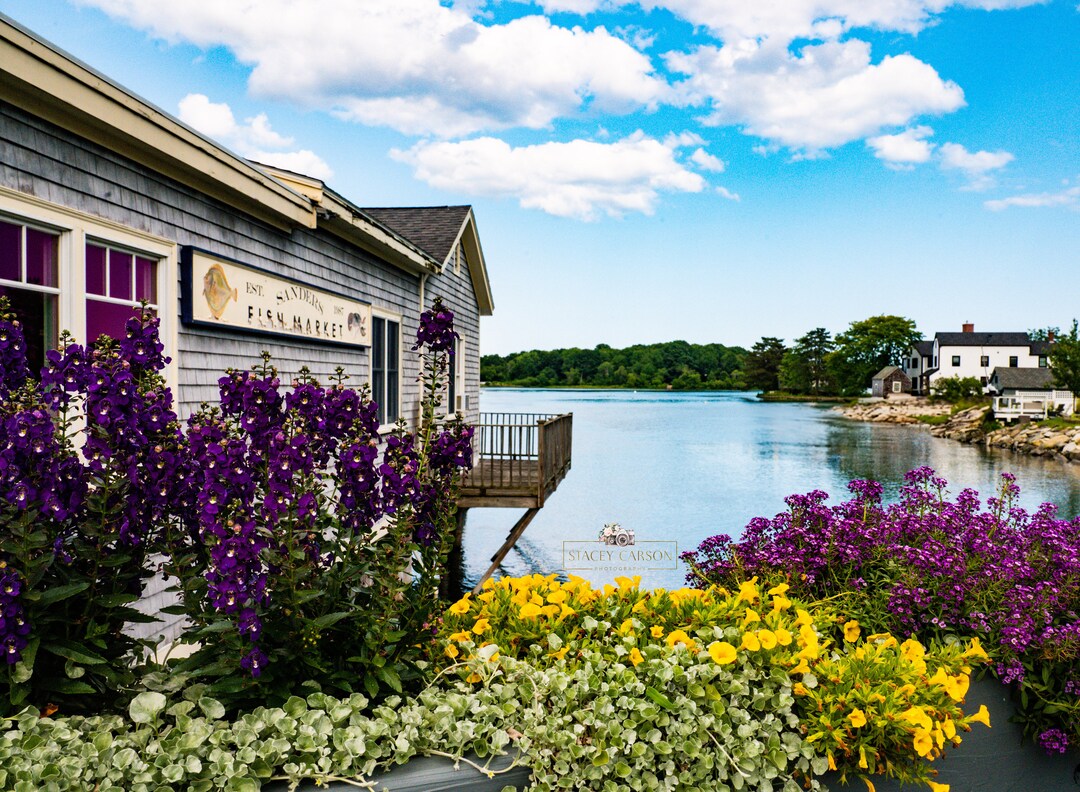 Sanders Fish Market by the Sea Gallery Wrapped Canvas - Etsy