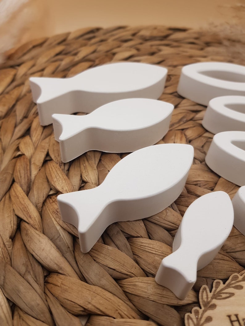 Fish Set, Set of 8, Baptism, Confirmation, Communion, Handmade ...