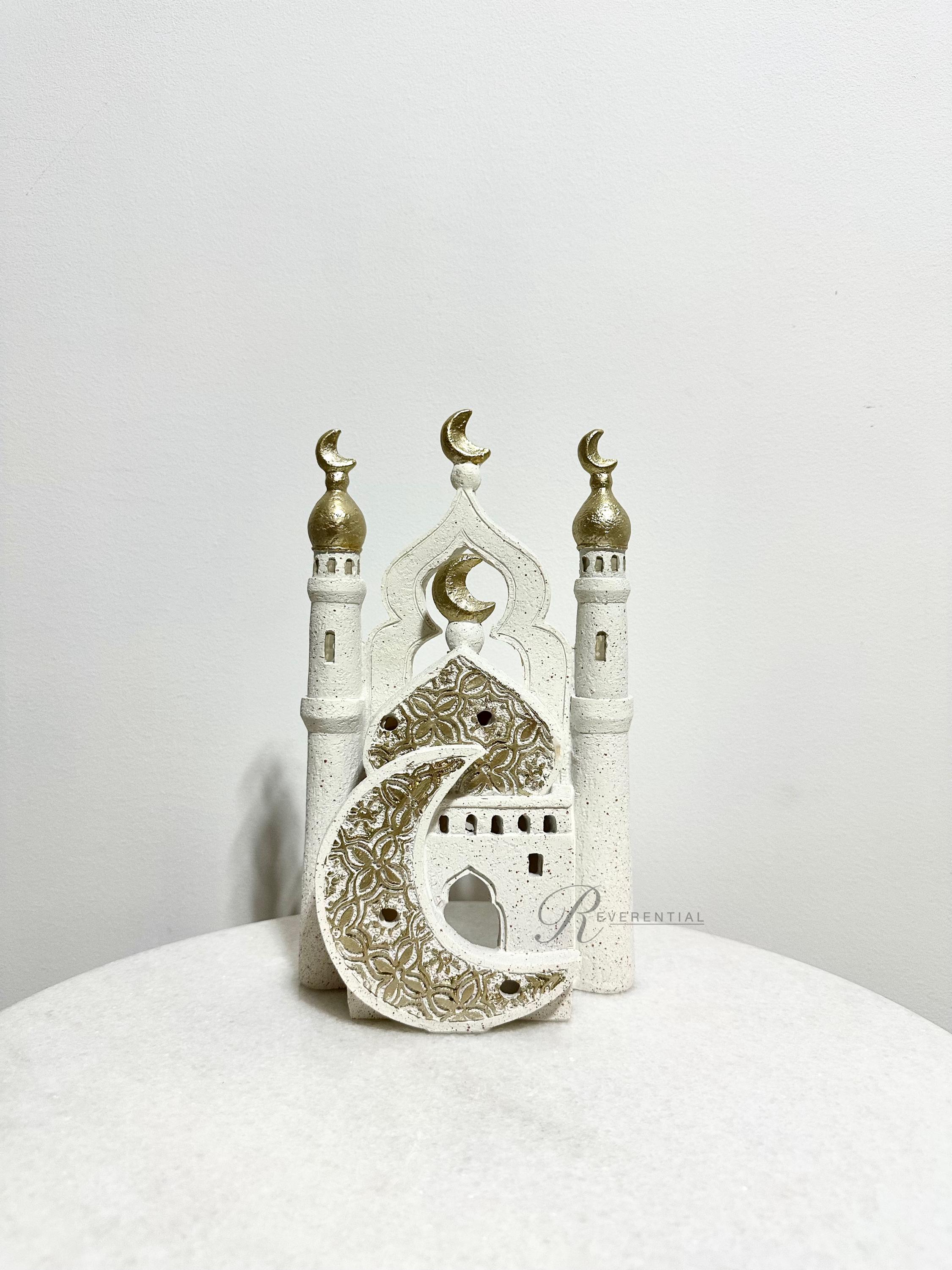 Mosque & Moon Decor | Islamic Decor | Eid Al Adha | House Warming Gift ...