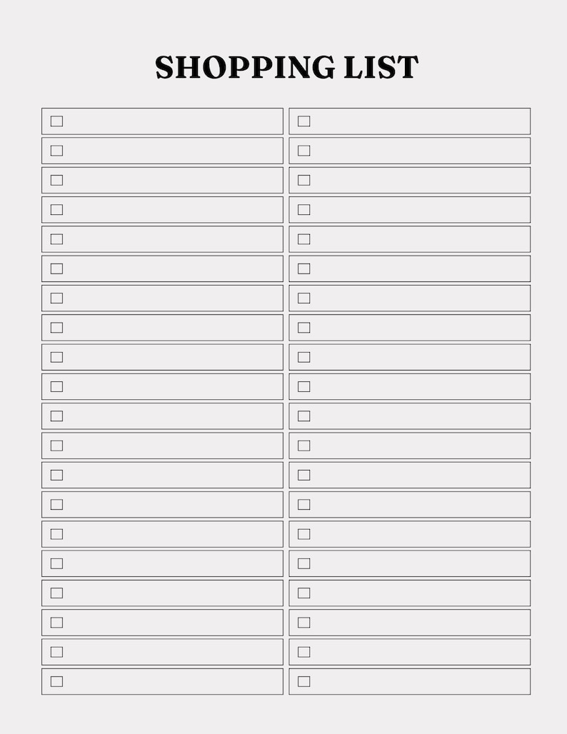 Simple Budget Planner, Canva Template - Etsy