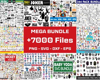 35000 SVG Bundle for Cricut, Svg Files for Cricut, Mega Svg Bundle ...