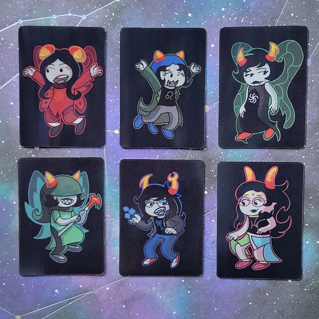 Homestuck Troll Girls Lenticular Cards - Etsy