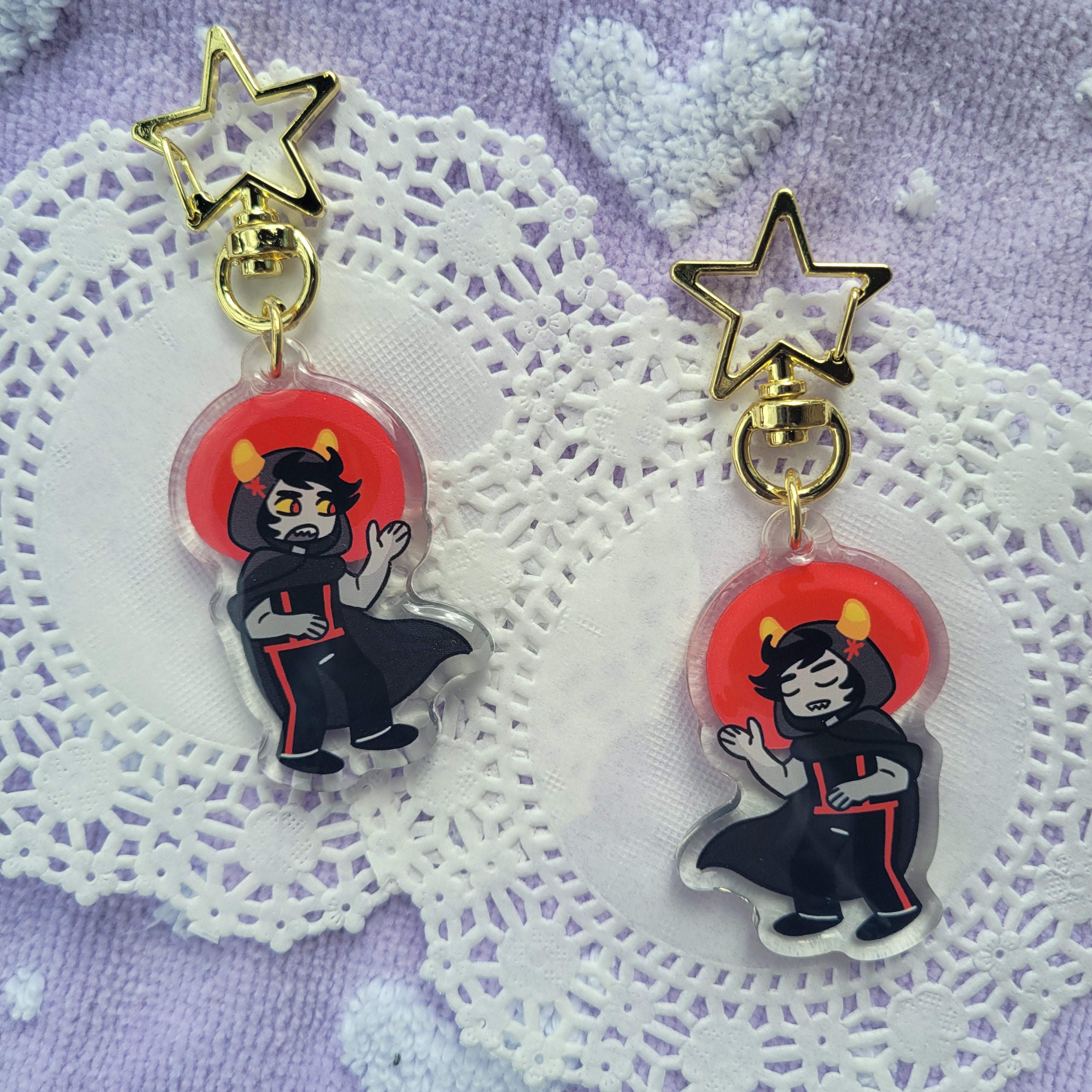 MINI Homestuck Troll Ancestor Keychains Lowbloods - Etsy