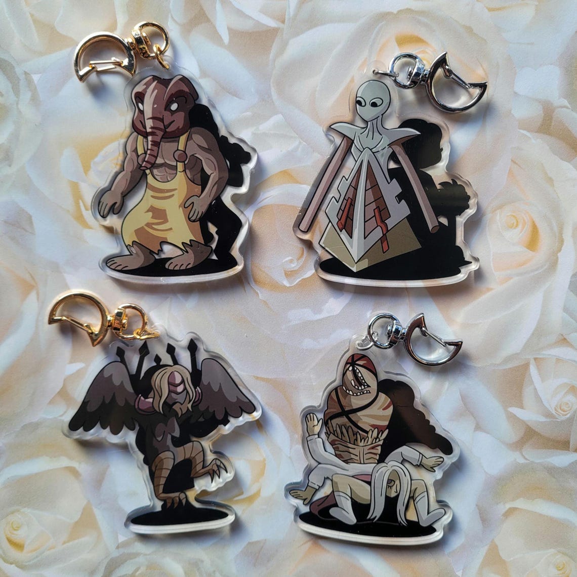 Fear and Hunger Termina Charms - Contestent Ladies - Etsy
