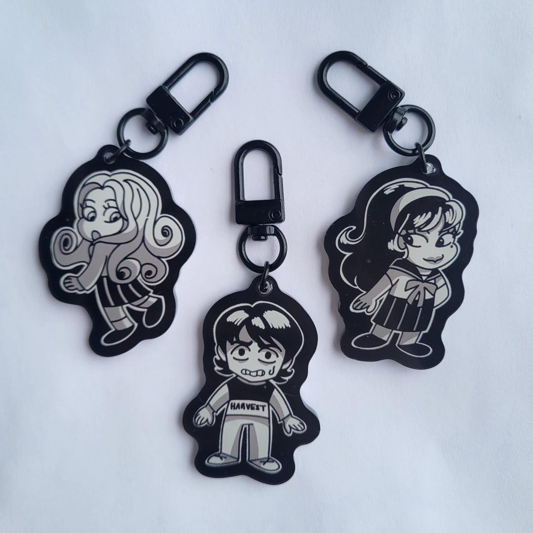 Junji Ito Keychains - Iconic Horror Stories - Etsy