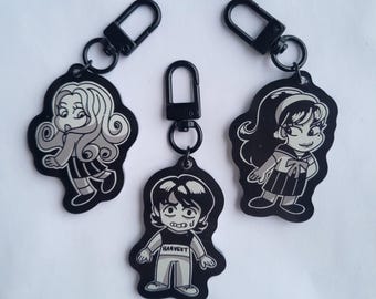 Junji Ito Keychains - Iconic Horror Stories - Etsy