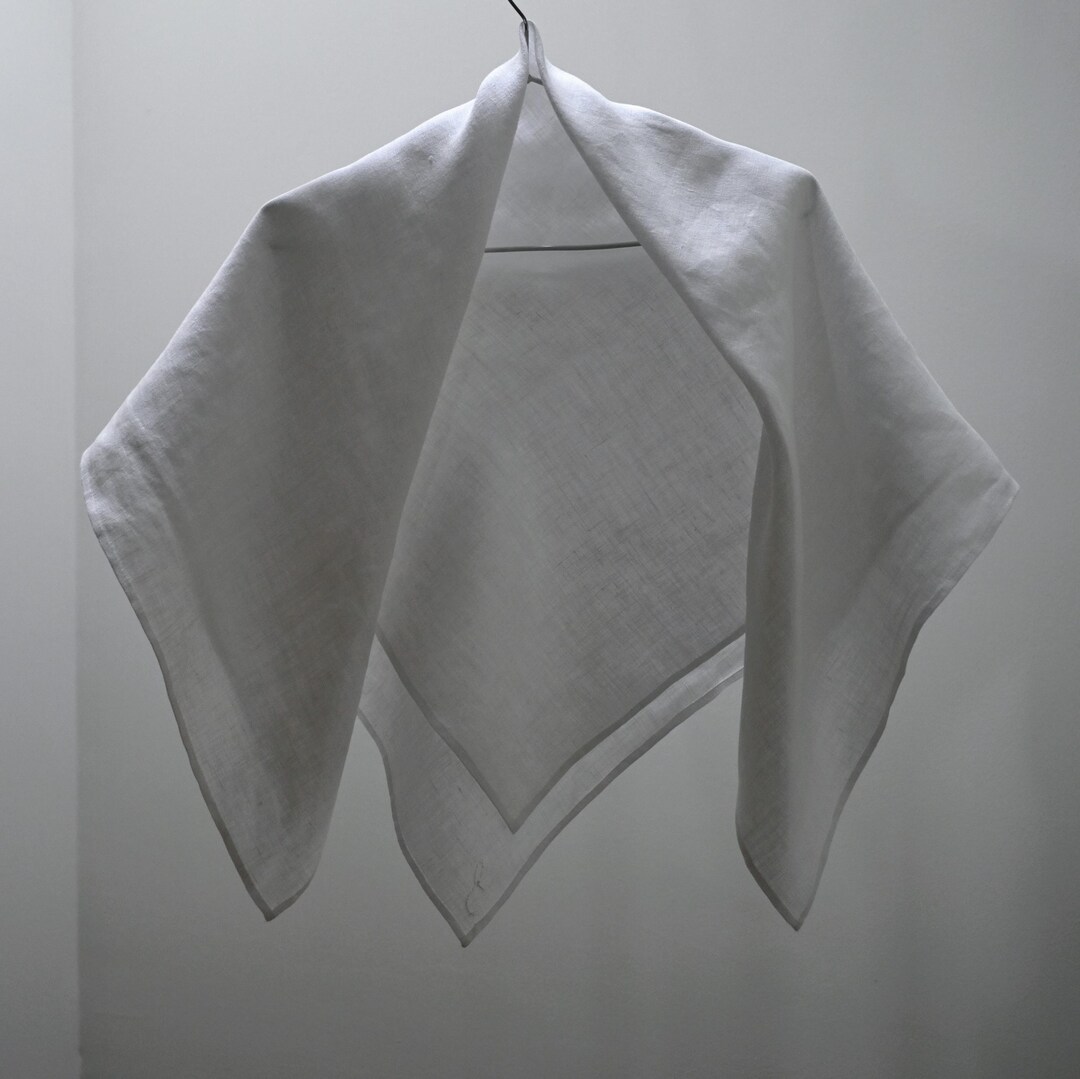 Handsewn Linen Historically Accurate Embroidered Fichu/neckerchief - Etsy