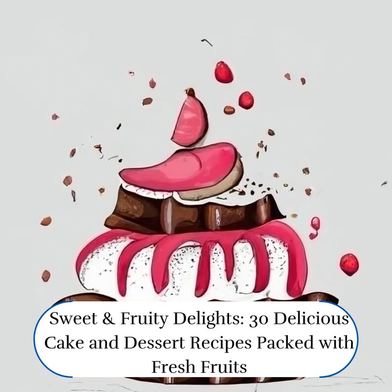 Sweet & Fruity Delights: 30 Delicious Cake and Dessert Recipes Packed ...