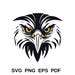Eagle Face Svg, Eagle Head SVG, Eagle Head Logo, Eagle T Shirt ...