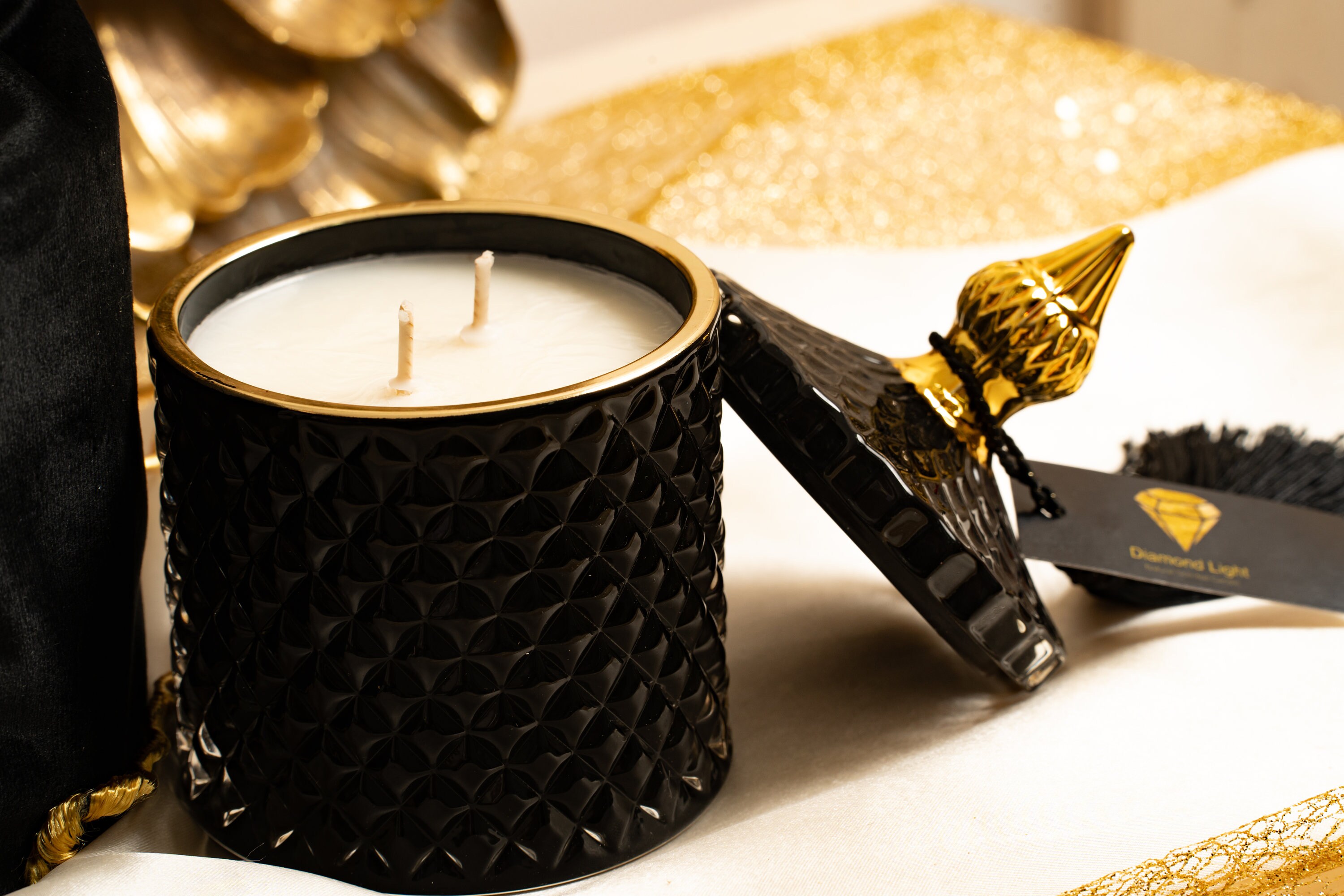 Luxury Black Orchid Candle - Etsy