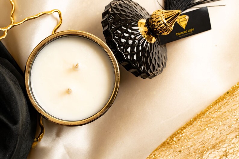 Luxury Black Orchid Candle - Etsy