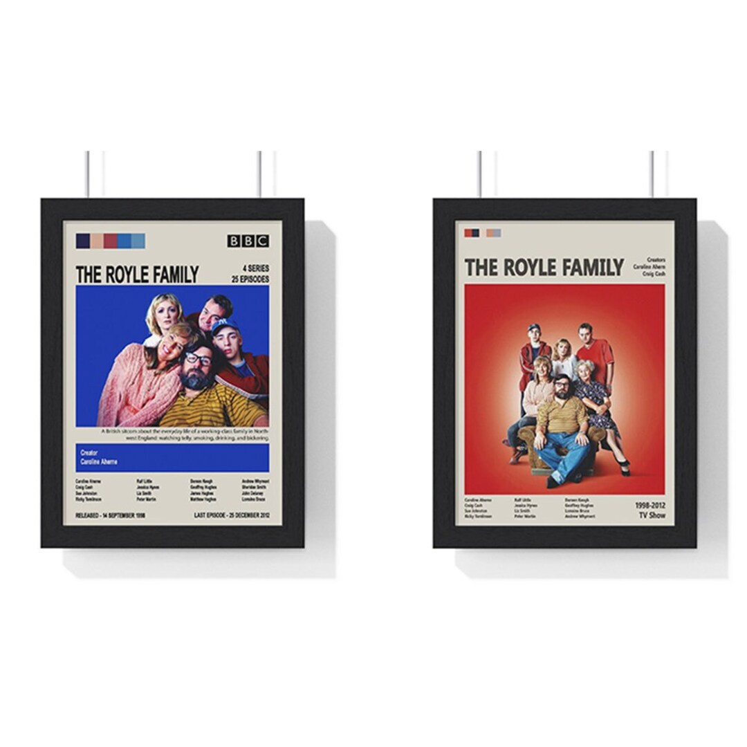 The Royle Family UK TV Series Poster Poster Print, Minimalist Poster ...