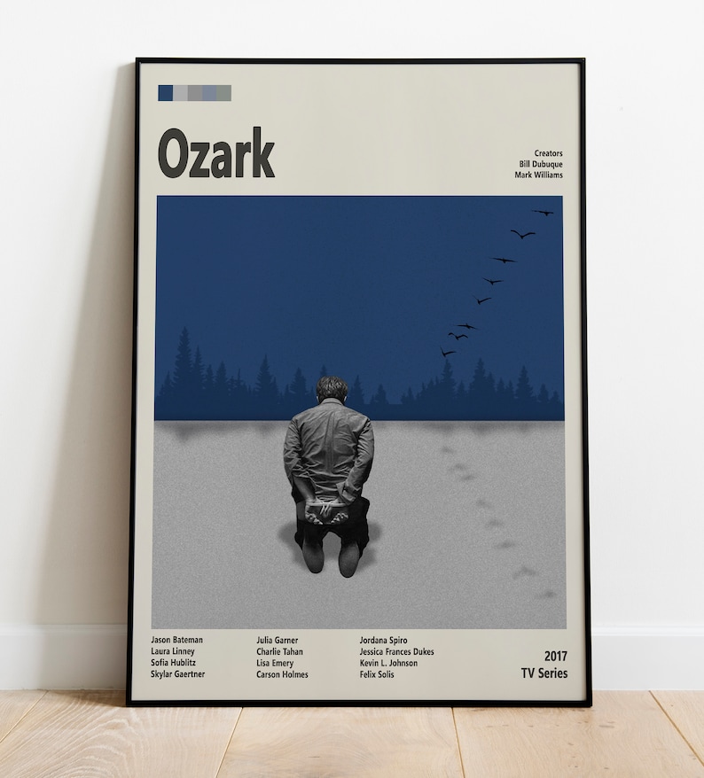 Ozark TV Series Poster Poster Print, Minimalist Poster, Framed, Poster ...