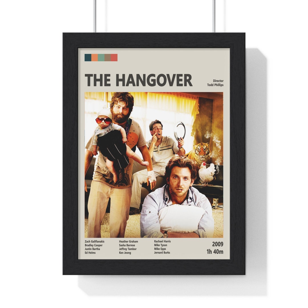 The Hangover Movie Poster Hilarious Comedy Classic Art Print - Etsy