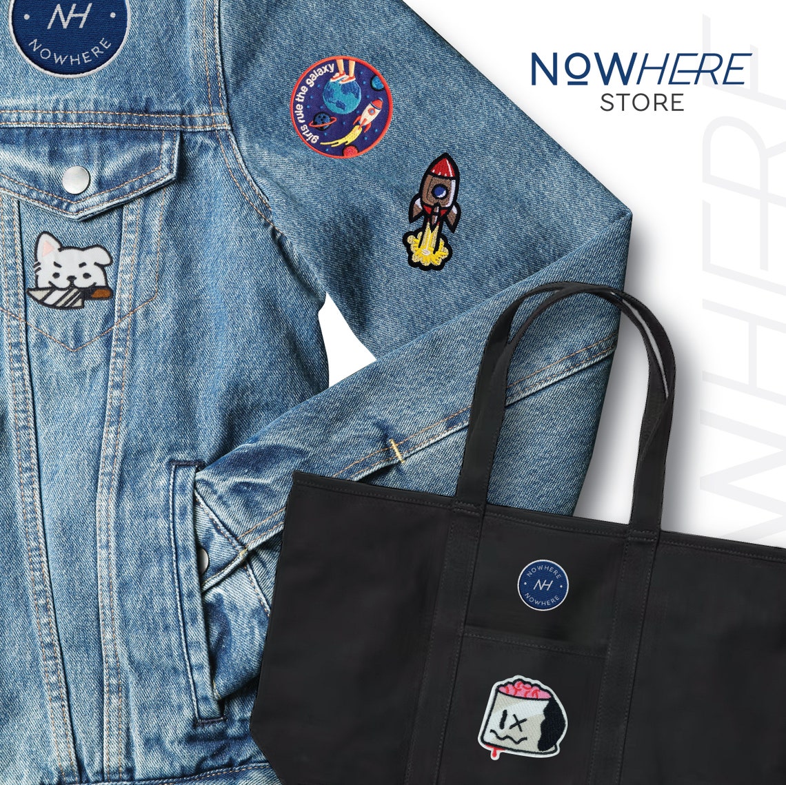 NH Race Car Iron on Patches - Embroidery Applique Patches for ...