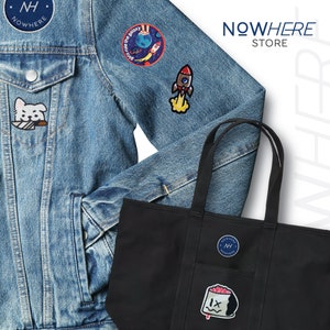 NH Level up Iron on Patches - Embroidery Applique Patches for ...