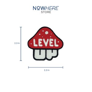 NH Level up Iron on Patches - Embroidery Applique Patches for ...