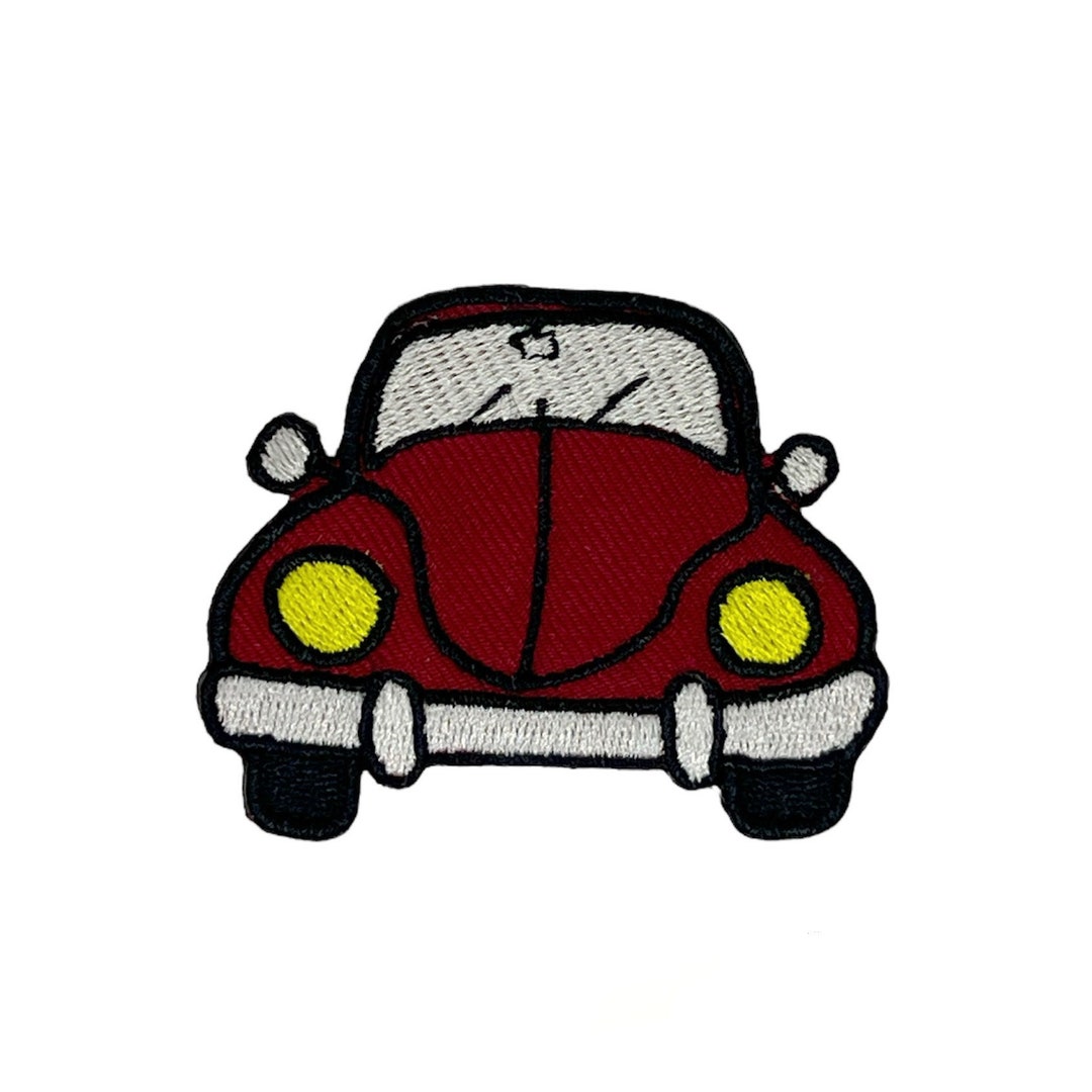 NH Beetle Car Iron on Patch Embroidered Applique Patches for Jackets ...