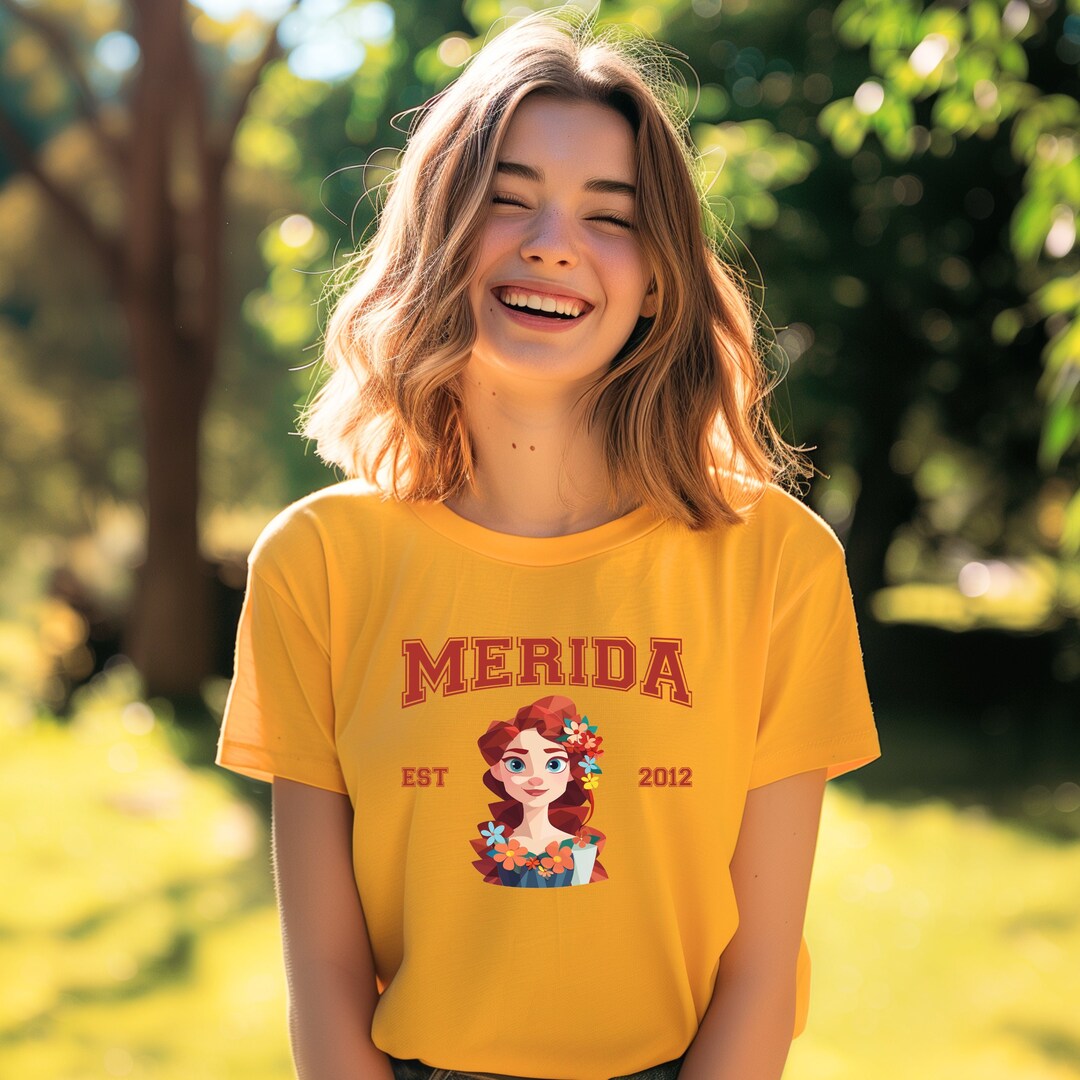 Merida 2D Style Shirt, Brave Merida Birthday Gift, Princess Merida Tank ...