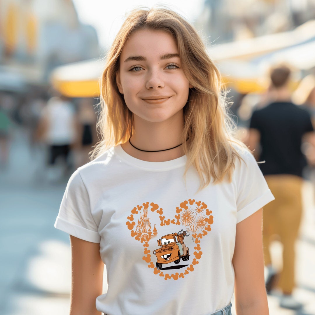 Cars Mater Mouse Ears Shirt, Tow Mater Cars Birthday Gift, Disneyland ...