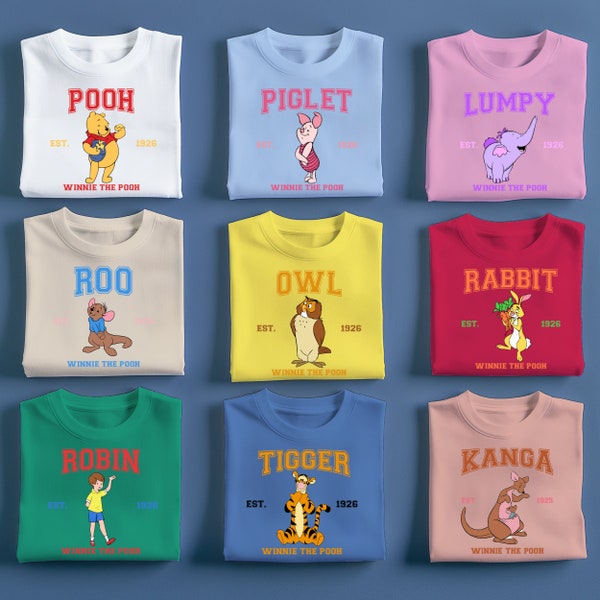 Winnie the Pooh Kangaroo Shirt - Etsy