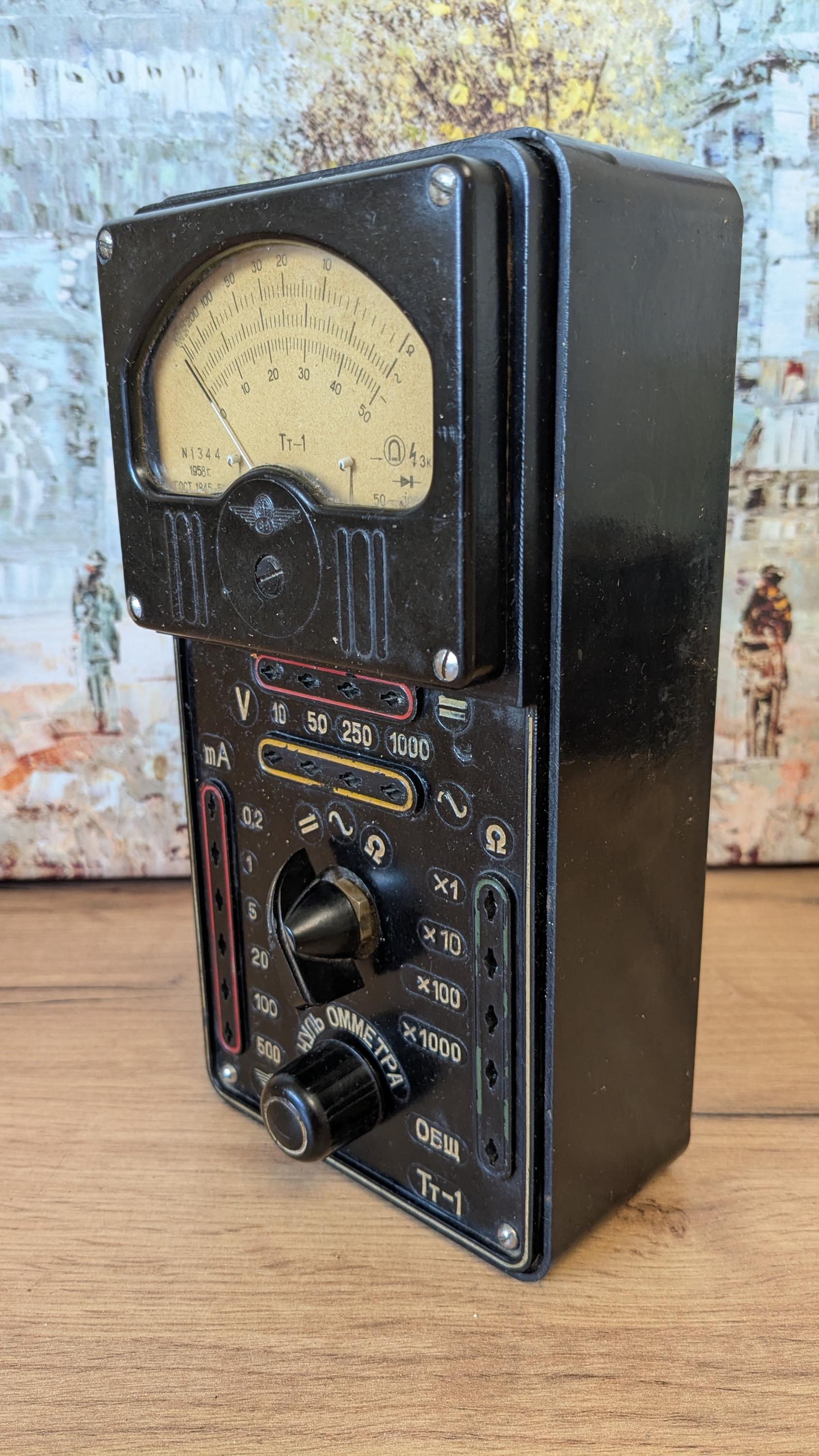 The First Soviet Multimeter Tt-1 (1958) Vintage - Etsy