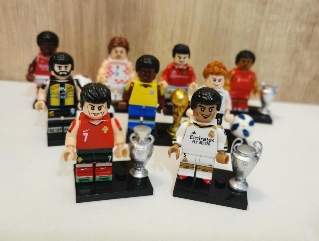 Football / Soccer Minifigures and Keychains - Etsy