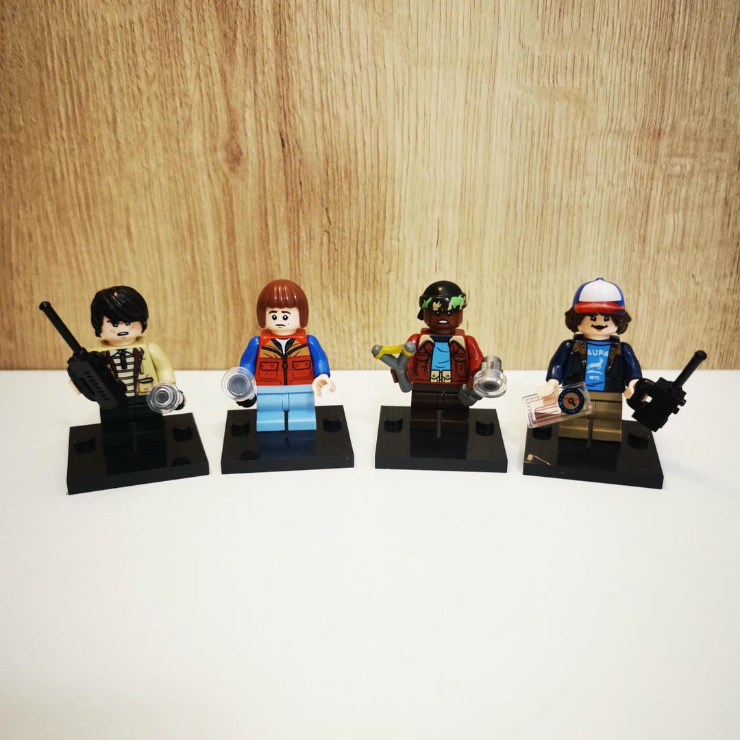 Stranger Things Minifigures and Keychains - Etsy