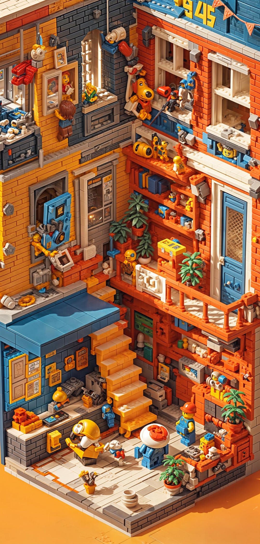 Toyhouse Abstract Wallpaper Set for Ios/android 4k - Etsy