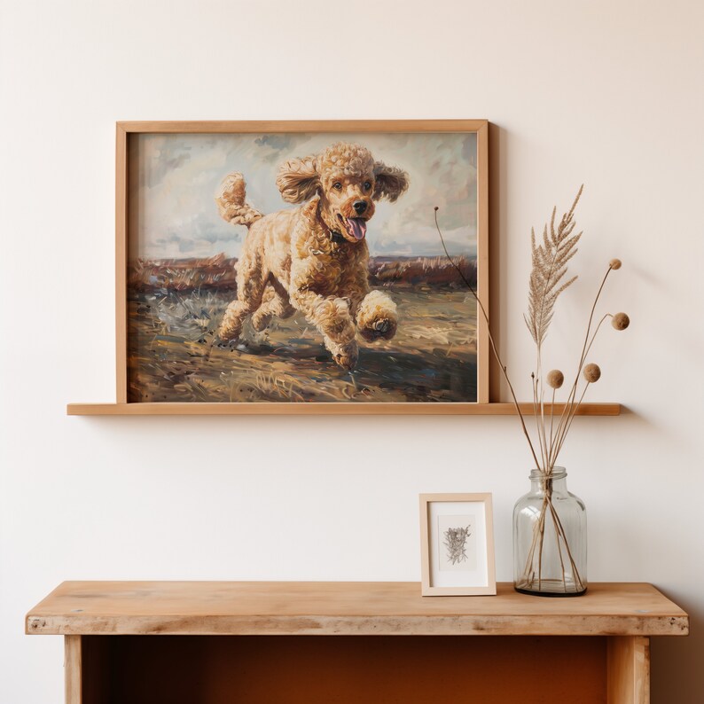 Printable Poodle Wall Art - Etsy