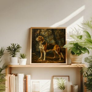 Printed Beagle Wall Art Poster - Etsy