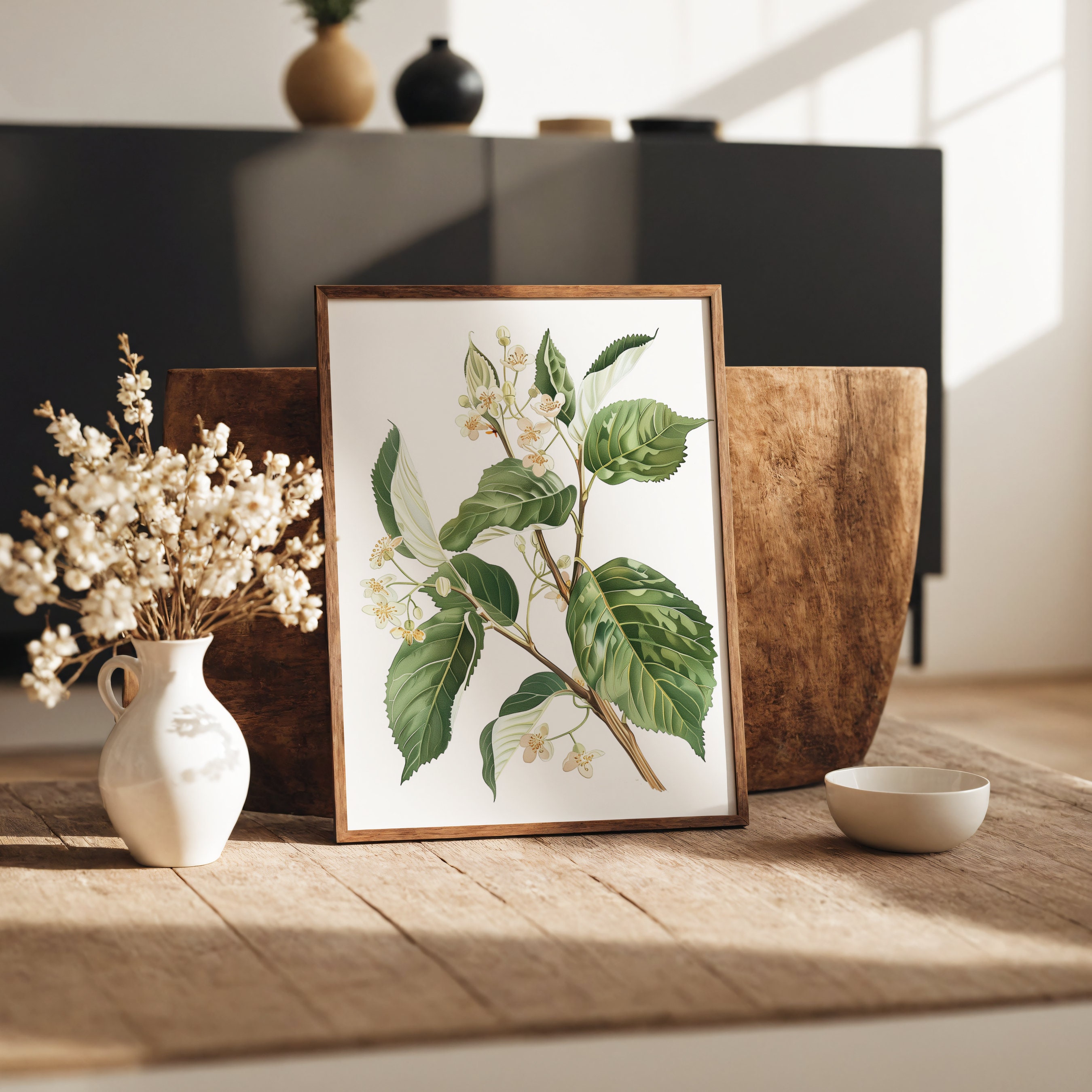 Printed Linden Tree Wall Art Poster - Etsy