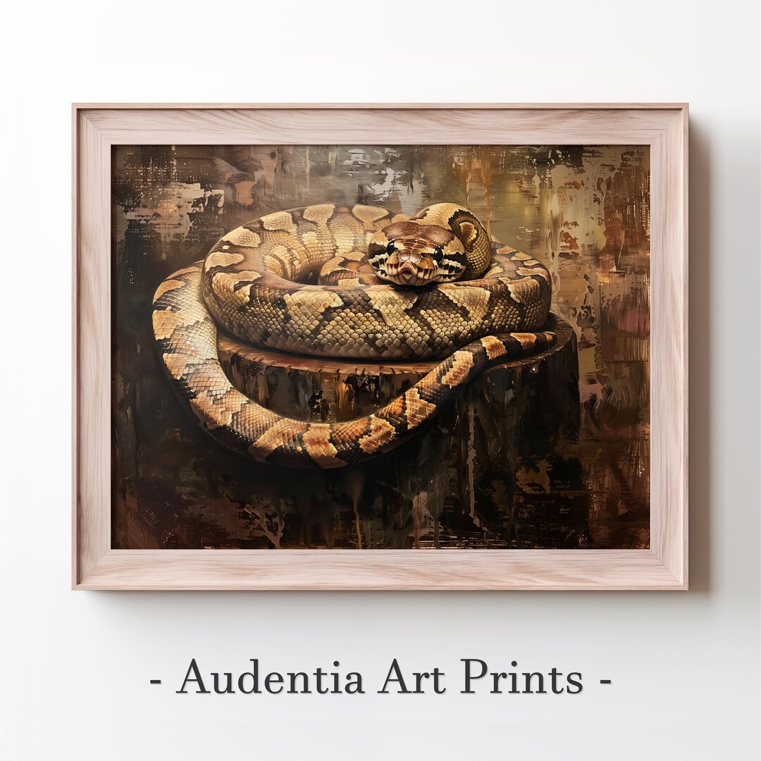 Printable Ball Python Wall Art - Etsy
