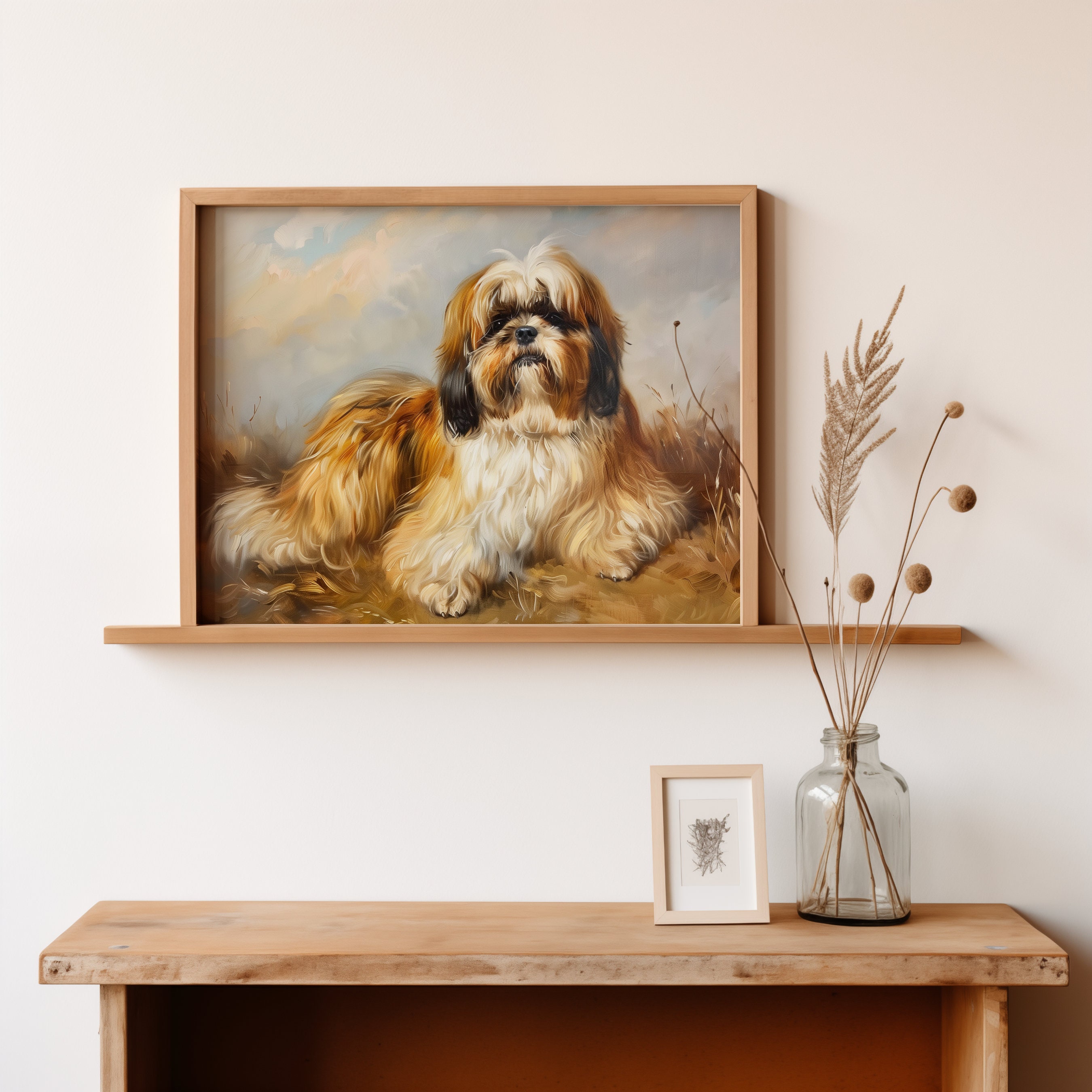 Printable Shih Tzu Wall Art - Etsy