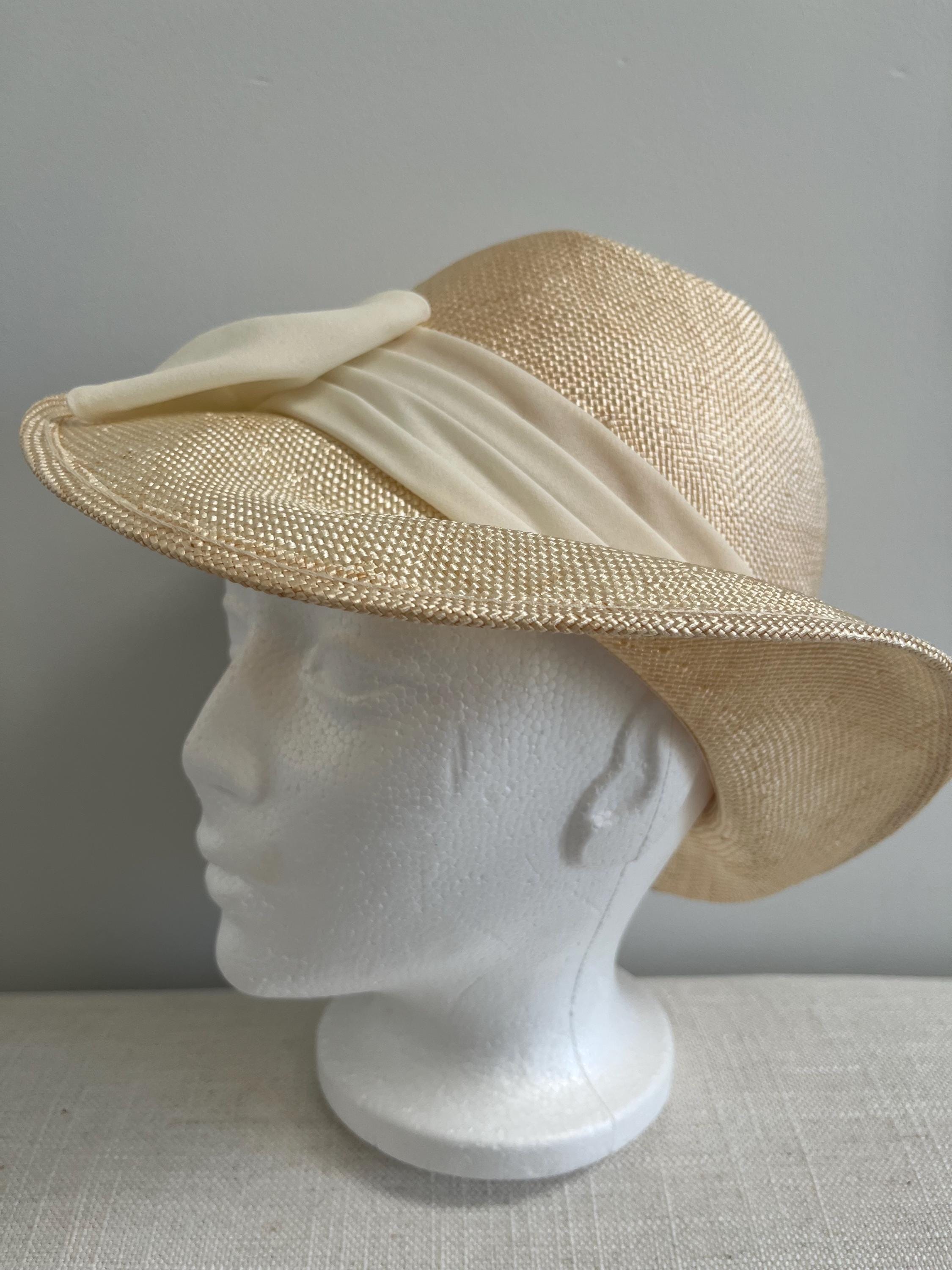 Vintage Jute Formal Summer Hat, Never Worn - Etsy