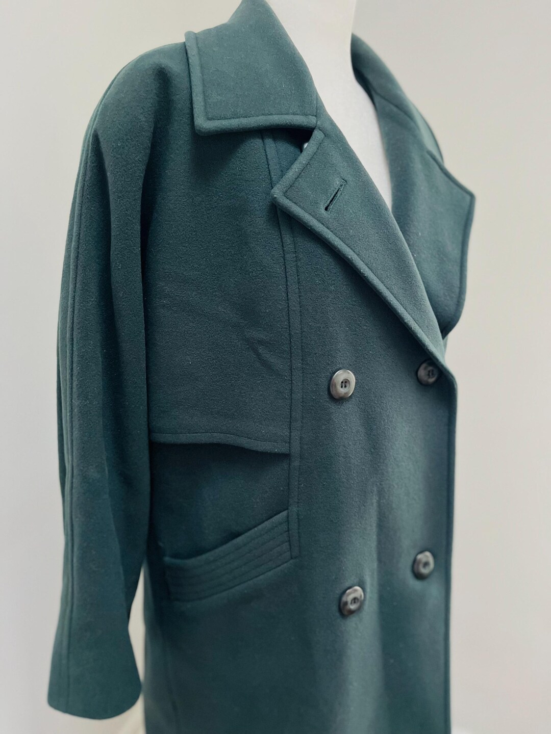 Vintage Wool and Cashmere Canadian Winter Coat - Etsy