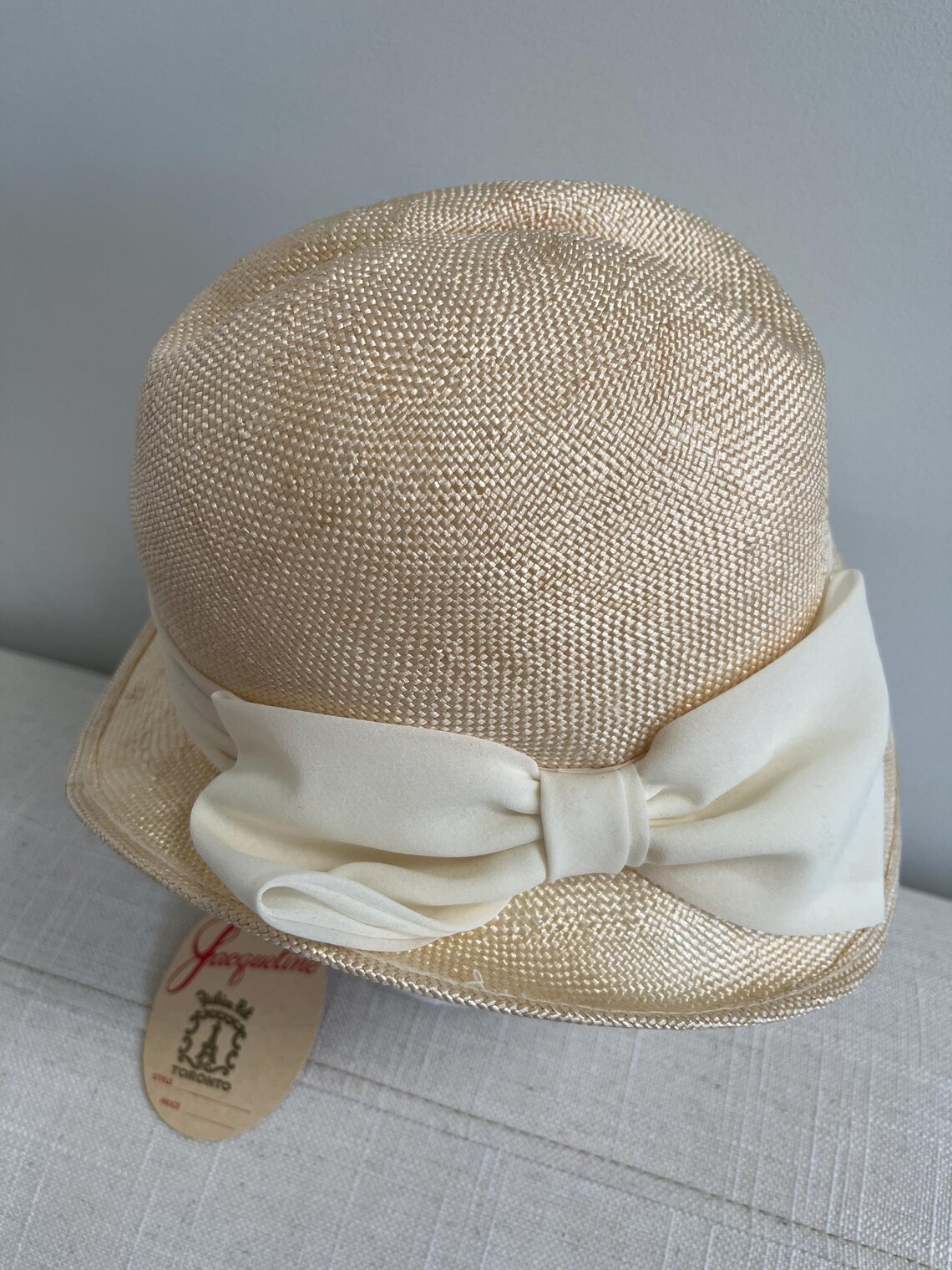Vintage Jute Formal Summer Hat, Never Worn - Etsy