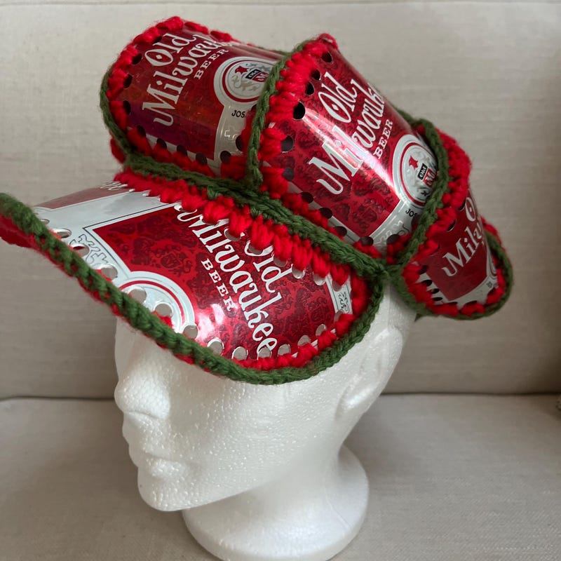 Beer Can Hat - Etsy