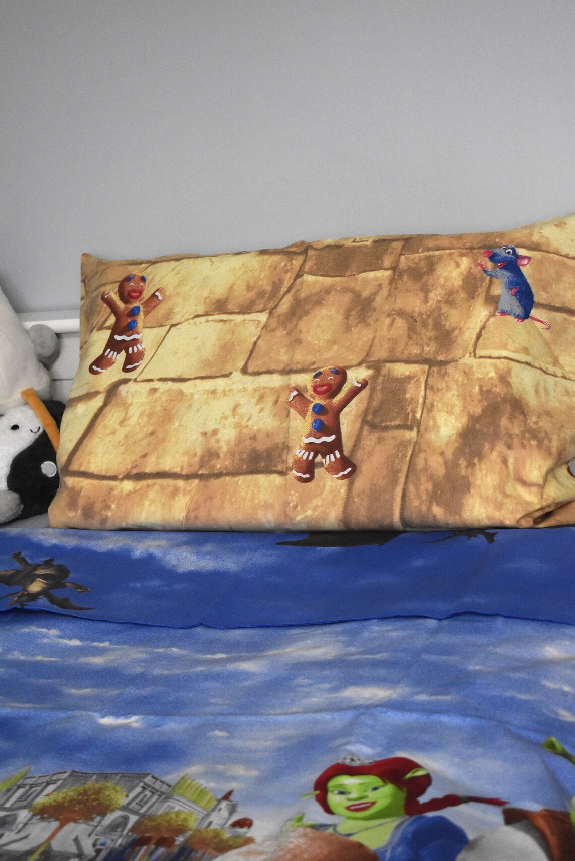 Cotton Bedding, Cartoon Shrek Bedding Set, Duvet Set, Standard ...